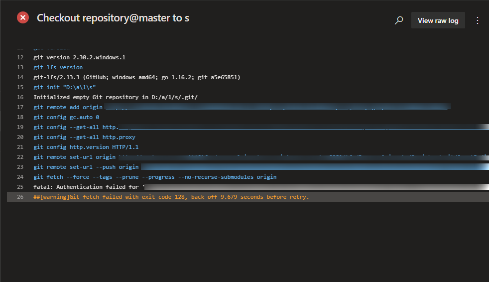 Authentication failed when connect Other Git (Azure DevOps Server) in Azure Pipelines with PAT ...