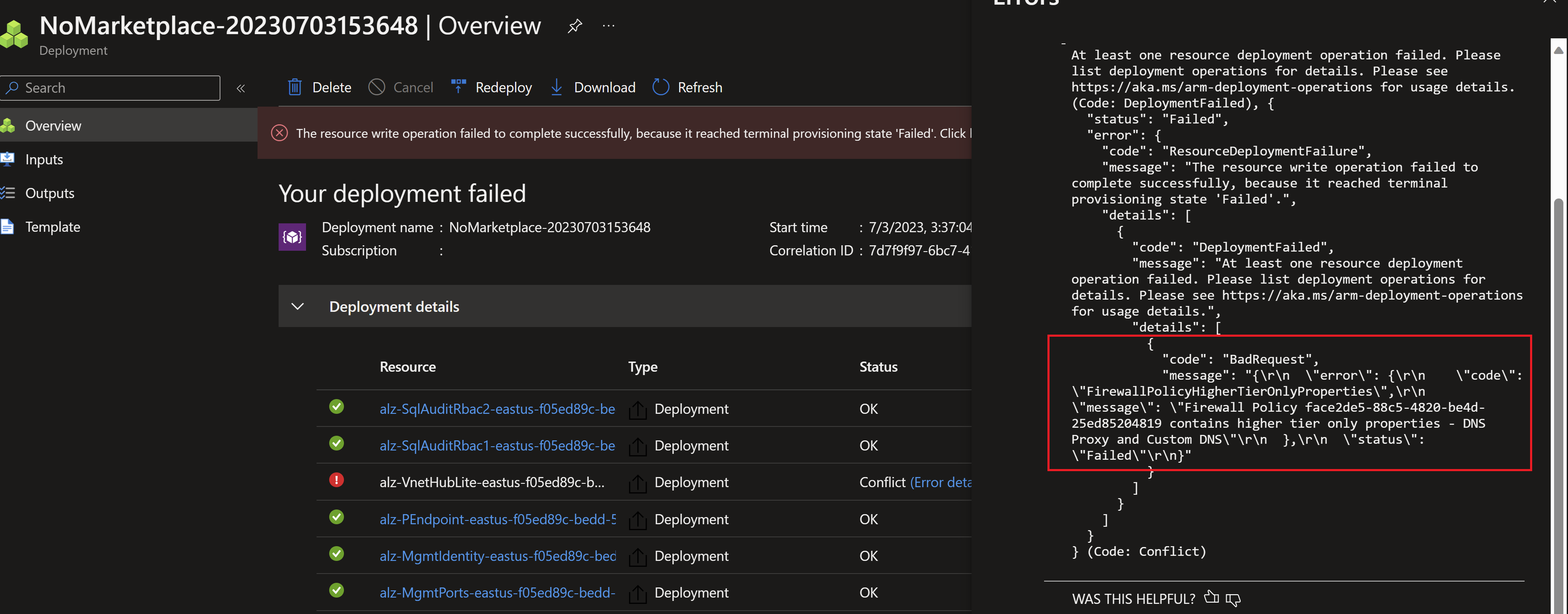 Azure Firewall Basic SKU and DNS proxy · Issue #1370 · Azure/Enterprise-Scale · GitHub