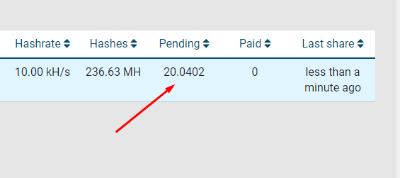 No workers' balances reached the minimum payment threshold · Issue #400 · dvandal/cryptonote ...
