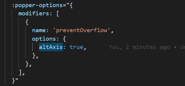 [Bug Report] el-popover preventOverflow 没有默认支持 altAxis · Issue #5694 · element-plus/element-plus ...