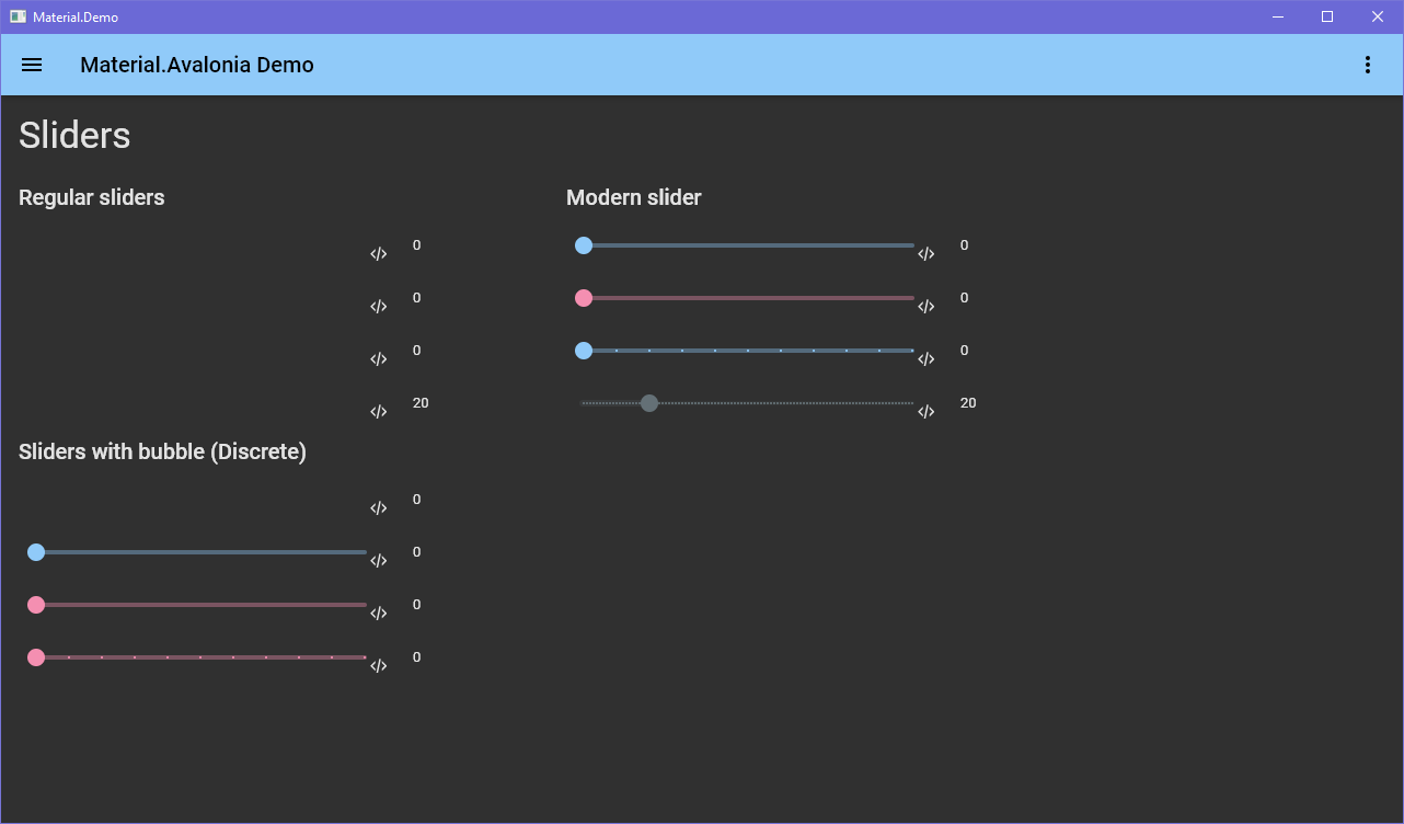 Compatibility with Avalonia.Themes.Default · Issue #132 · AvaloniaCommunity/Material.Avalonia ...