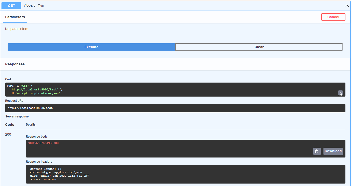 Fastapi returns the wrong value (original value + 4) if a big integer is returned · Issue #4485 ...