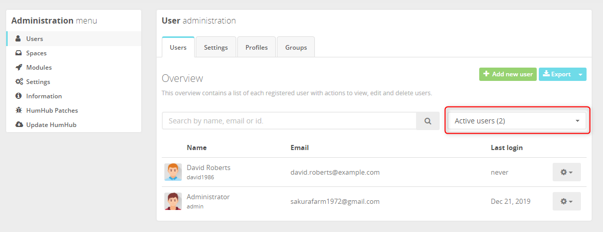 'usersearch-status' dropdown not working · Issue #3802 · humhub/humhub · GitHub