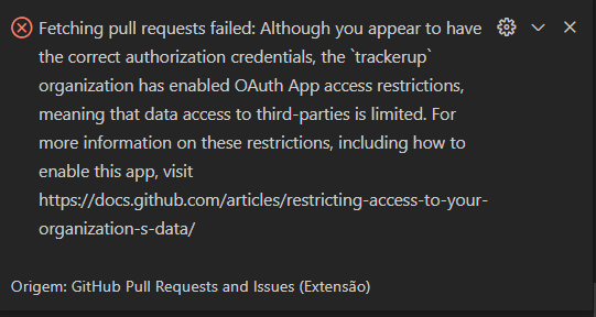 OAuth Error · Issue #2701 · microsoft/vscode-pull-request-github · GitHub