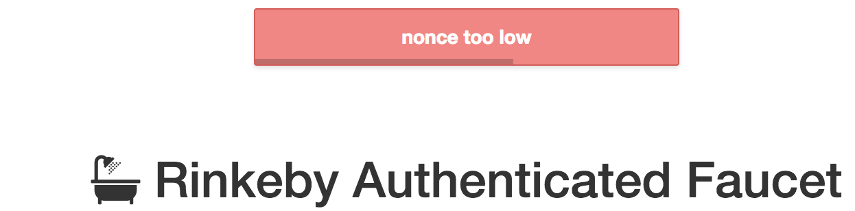 Nonce Too Low · Issue 1 · Ssaeedgnonce Too Low · Github