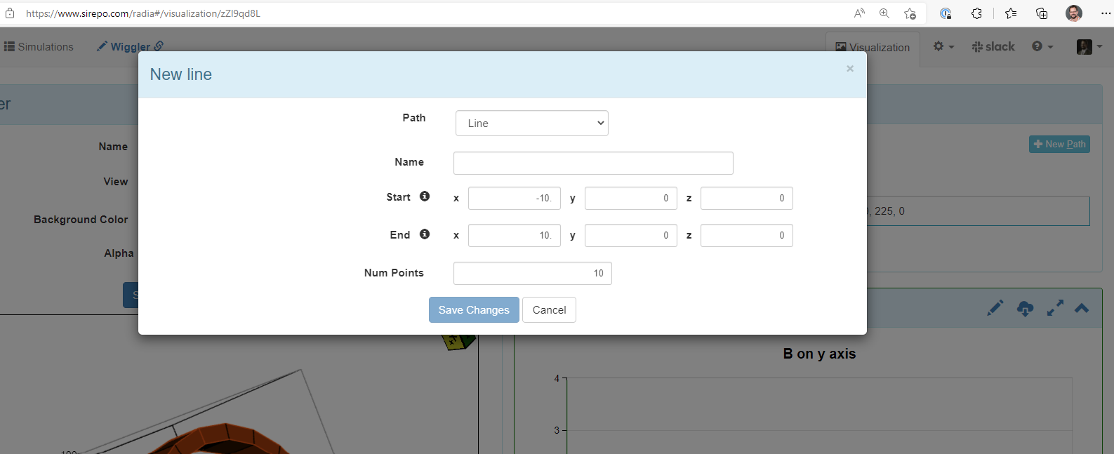 Radia: "New Path" feature does not work for wiggler example · Issue #4391 · radiasoft/sirepo ...