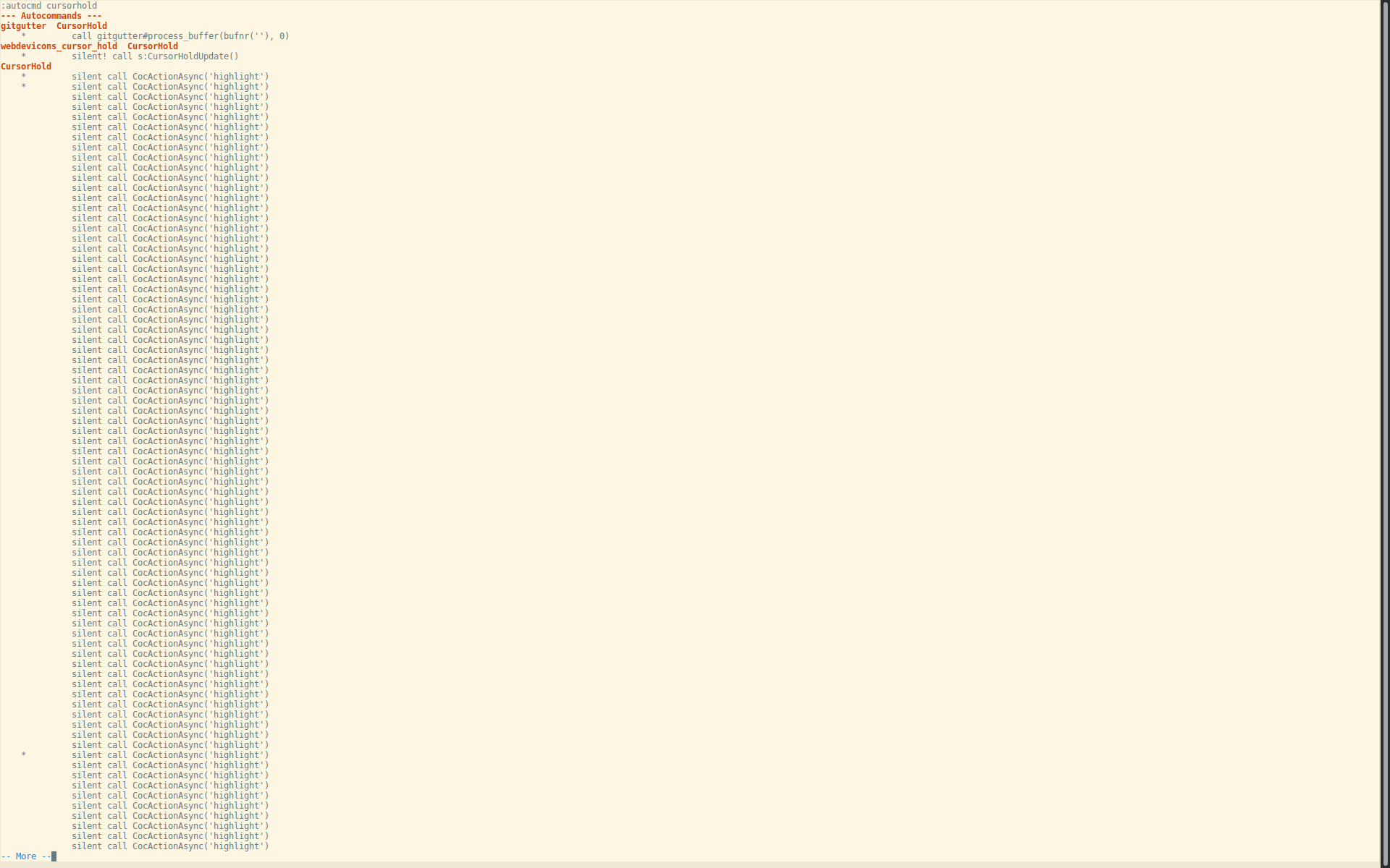 Highlight Autocmd Issue · Issue 1117 · Neoclide Coc Nvim · Github