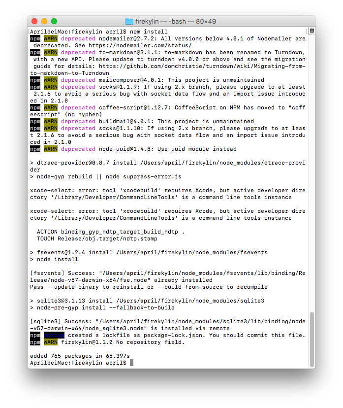 v1 版本安装不上 · Issue #545 · firekylin/firekylin · GitHub