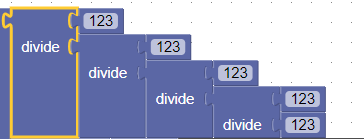 Ability to make block with infinite / unlimited inputs · Issue #4435 · google/blockly · GitHub