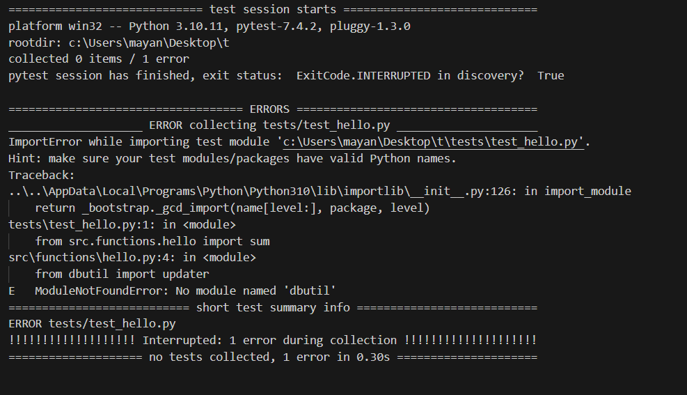 Testing interface is not detecting my .env file · Issue #193502 ...