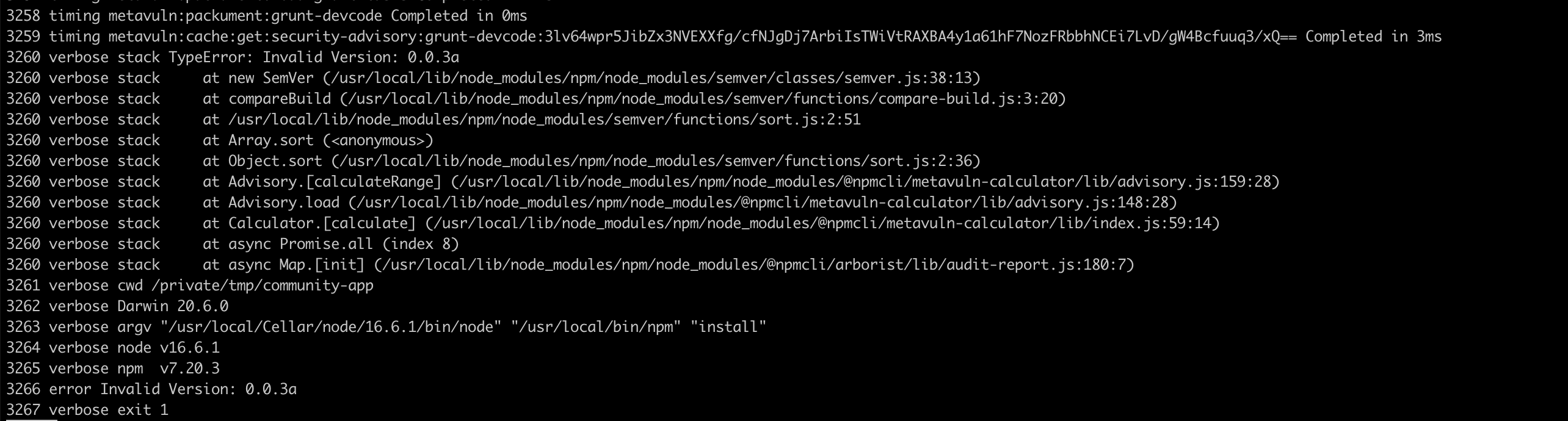 npm install giving error · Issue #3479 · openMF/community-app · GitHub