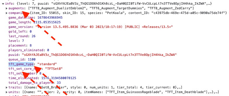 [BUG] Missing in docs `tft_game_type`, `tft_set_core_name`, `augments` props in InfoDto and ...