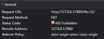 [Bug]: 403 Forbidden: images not appearing in browser after completion · Issue #13133 ...