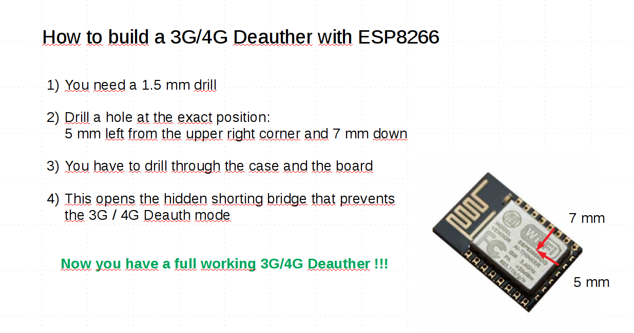 Able to dearth 3G/4g connections? · Issue #716 · SpacehuhnTech/esp8266_deauther · GitHub