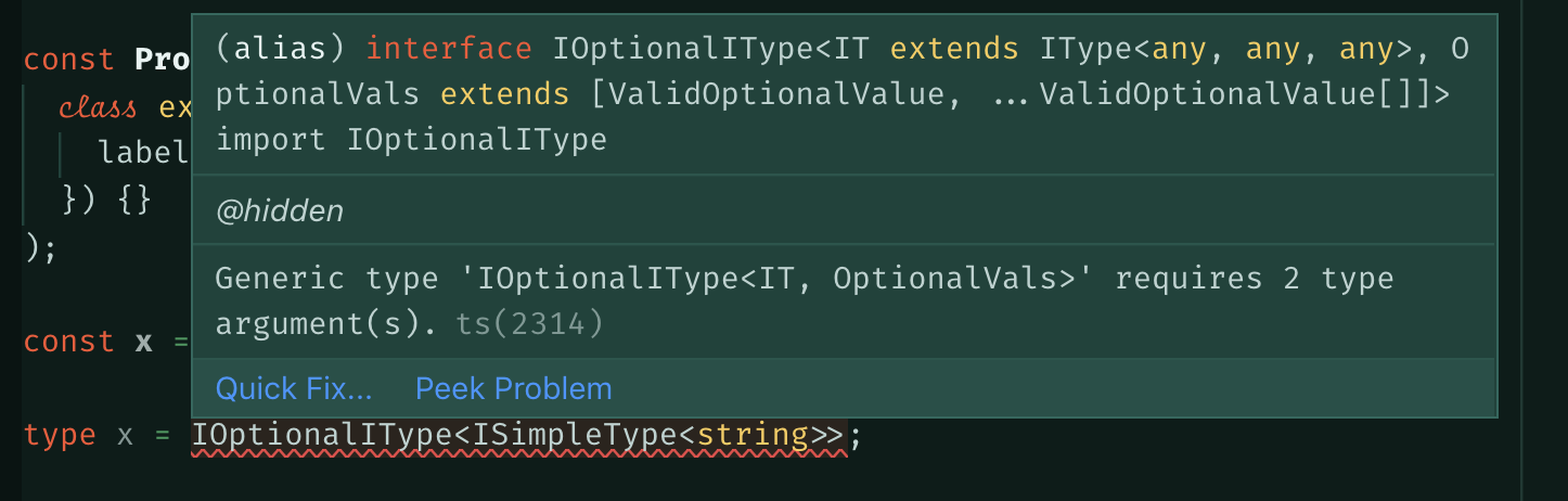 Using types.optional(Model, {}) with typescript will throw an error · Issue #1208 · mobxjs/mobx ...