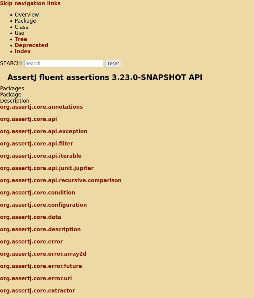 Fix Javadoc Style On Java 17 · Issue 2576 · Assertjassertj · Github 