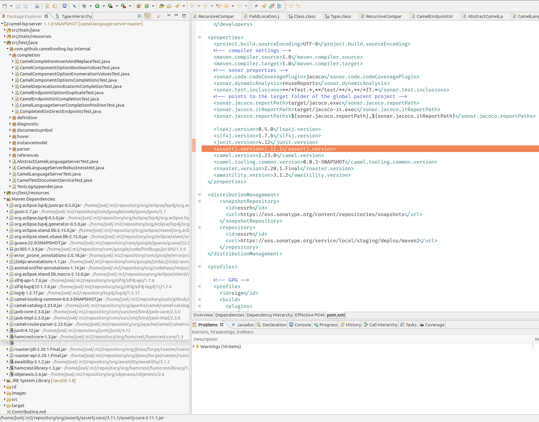 NoSuchMethodError (org.assertj.core.api.Assertions.assertThat(Ljava/lang/String;)Lorg/assertj ...