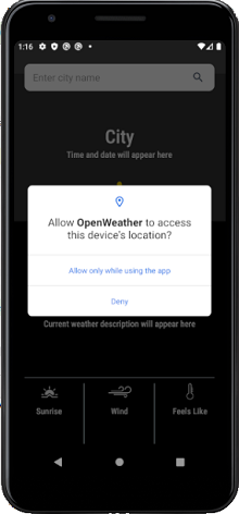 GitHub - strom-hawk/OpenWeather: An android weather application using complete MVVM architecture ...