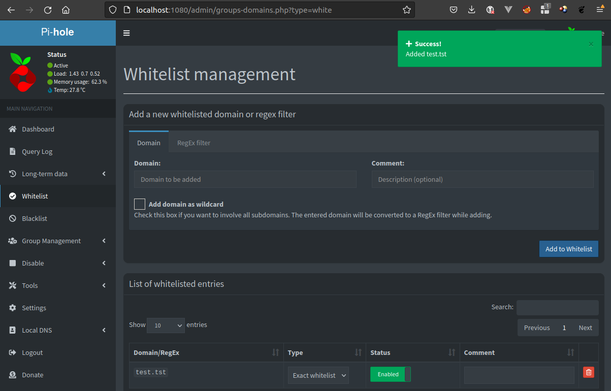 Web GUI: "Read only Database" errors when data dir on NFS Storage · Issue #1107 · pi-hole/docker ...