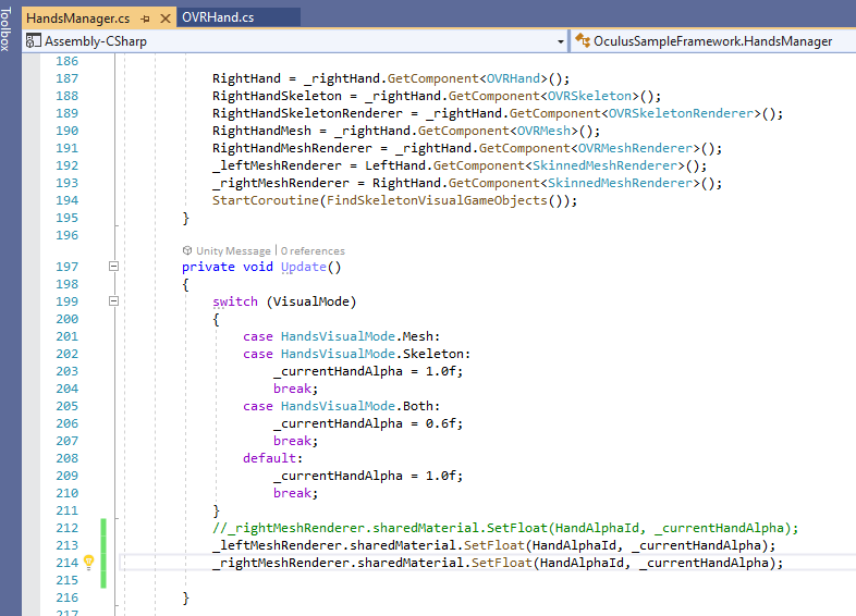 Finger animation with custom hands · Issue #2 · greenpau/unity-vr ...