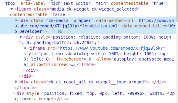 Adding title attribute to mediaEmbed · Issue #9732 · ckeditor/ckeditor5 ...