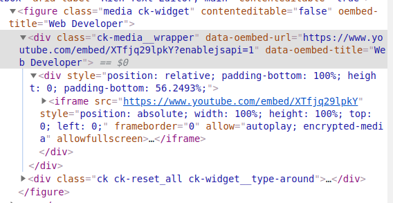 Adding title attribute to mediaEmbed · Issue #9732 · ckeditor/ckeditor5 ...