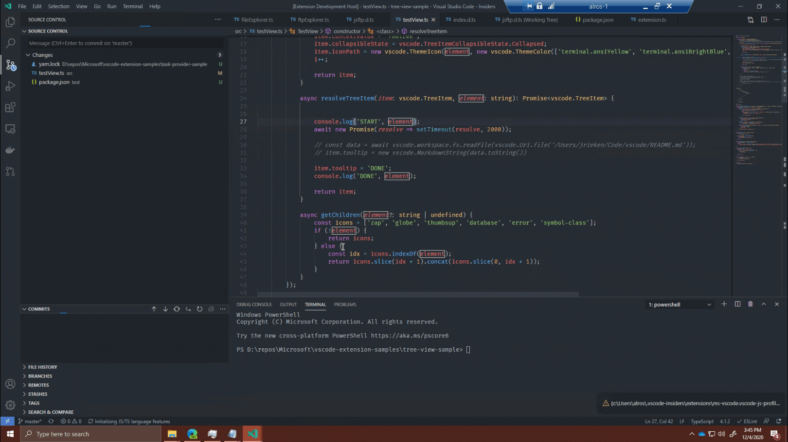 Mixing resolveTreeItem and onDidChangeTreeData leads to TreeItem corruption · Issue #111715 ...