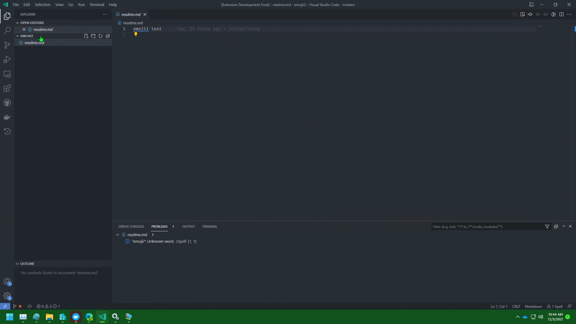 Using terminal.show (regardless of params, true or false or nothing ...