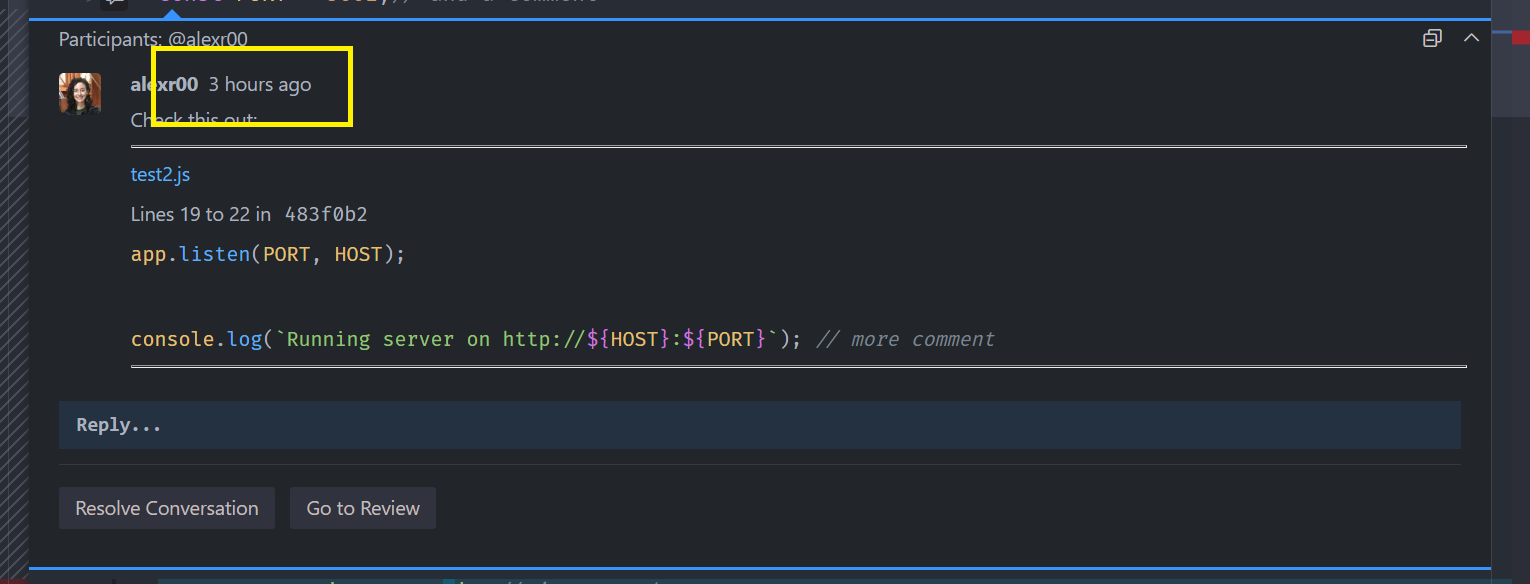 Improve inline comments widget · Issue #169 · microsoft/vscode-pull-request-github · GitHub