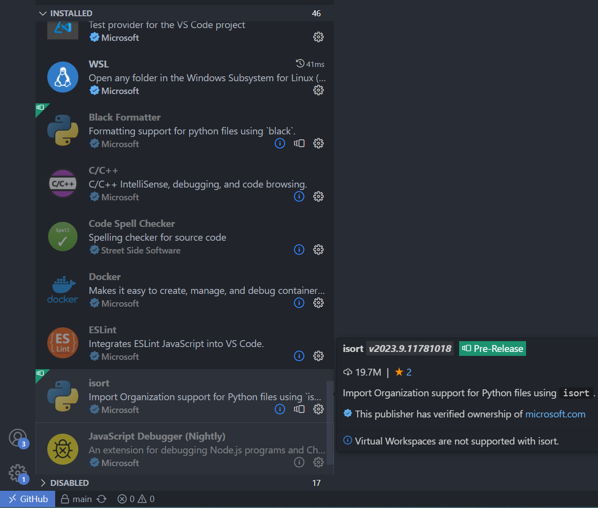 Python linter/formatter extensions don't support virtual workspaces · Issue #21459 · microsoft ...