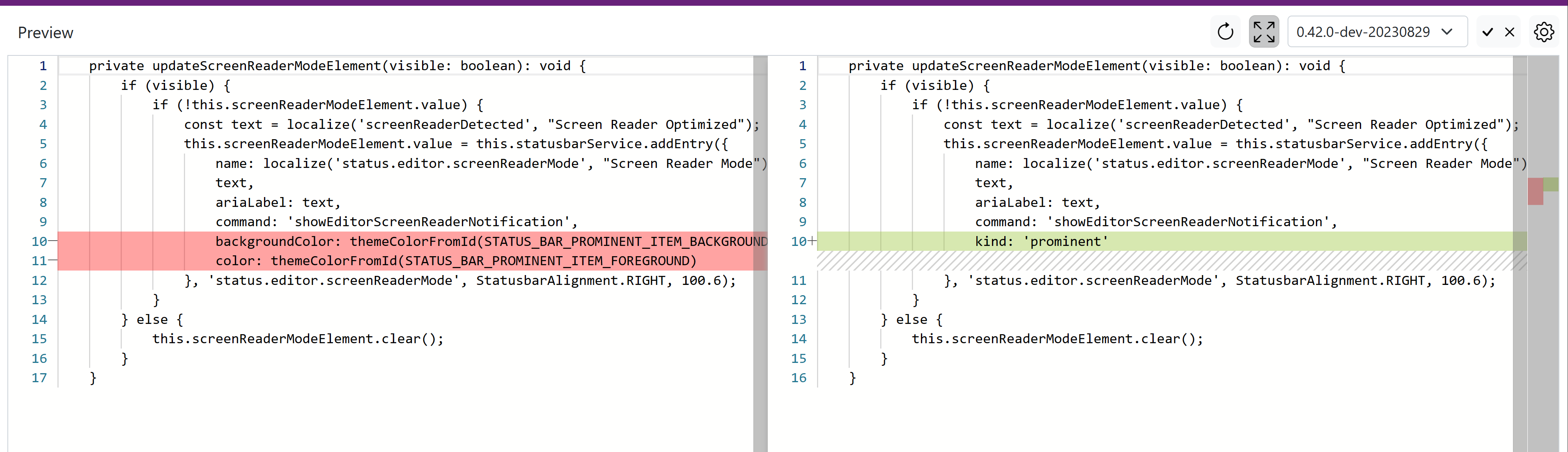 Diff Editor: Don't align just whitespace · Issue #190961 · microsoft ...