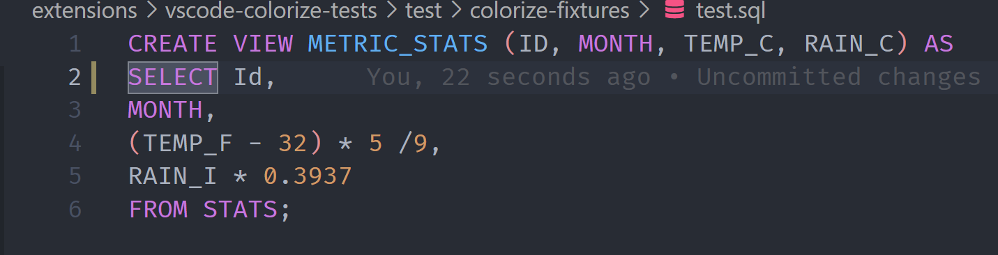 SQL files no longer show unsaved change highlight on margins · Issue ...