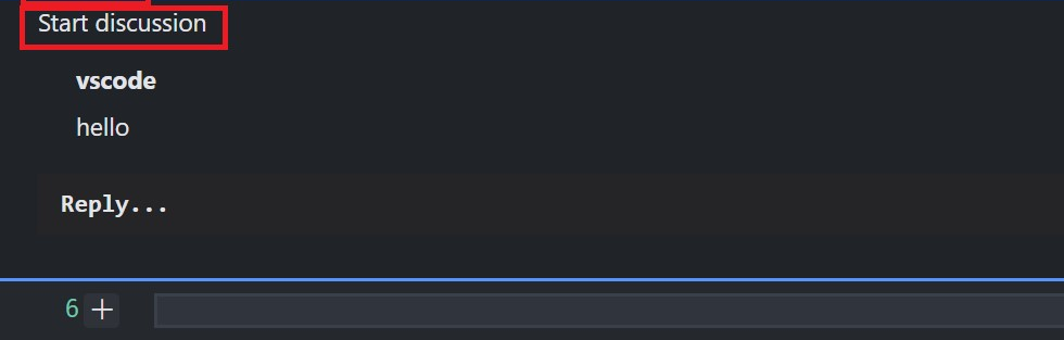 Let extensions configure the "Start Discussion" for new comments · Issue #197939 · microsoft ...