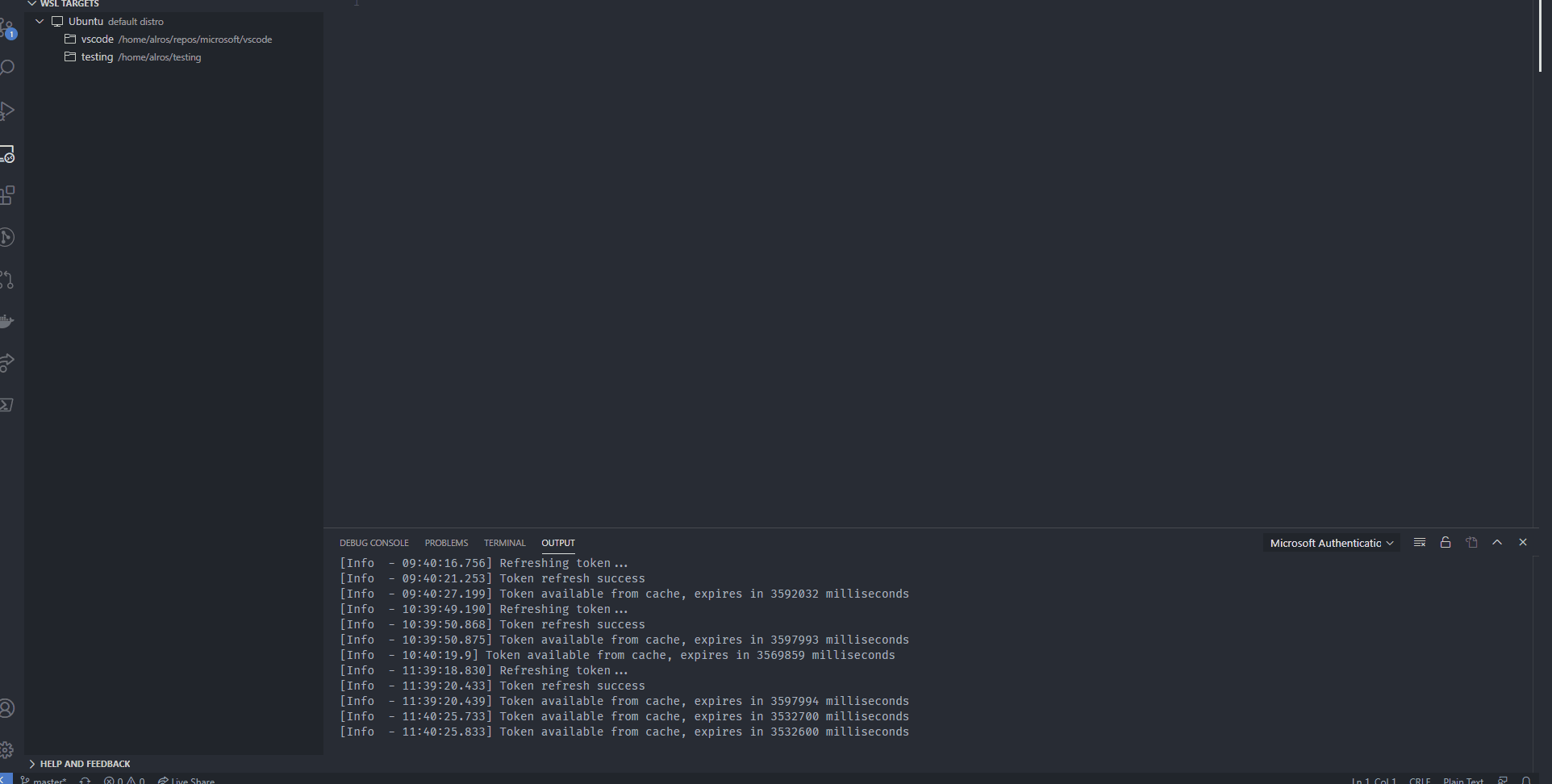 Panel view container location jumping · Issue #96383 · microsoft/vscode ...