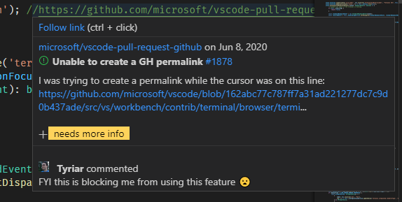 Regression: Codicons in hovers are broken · Issue #99825 · microsoft/vscode · GitHub