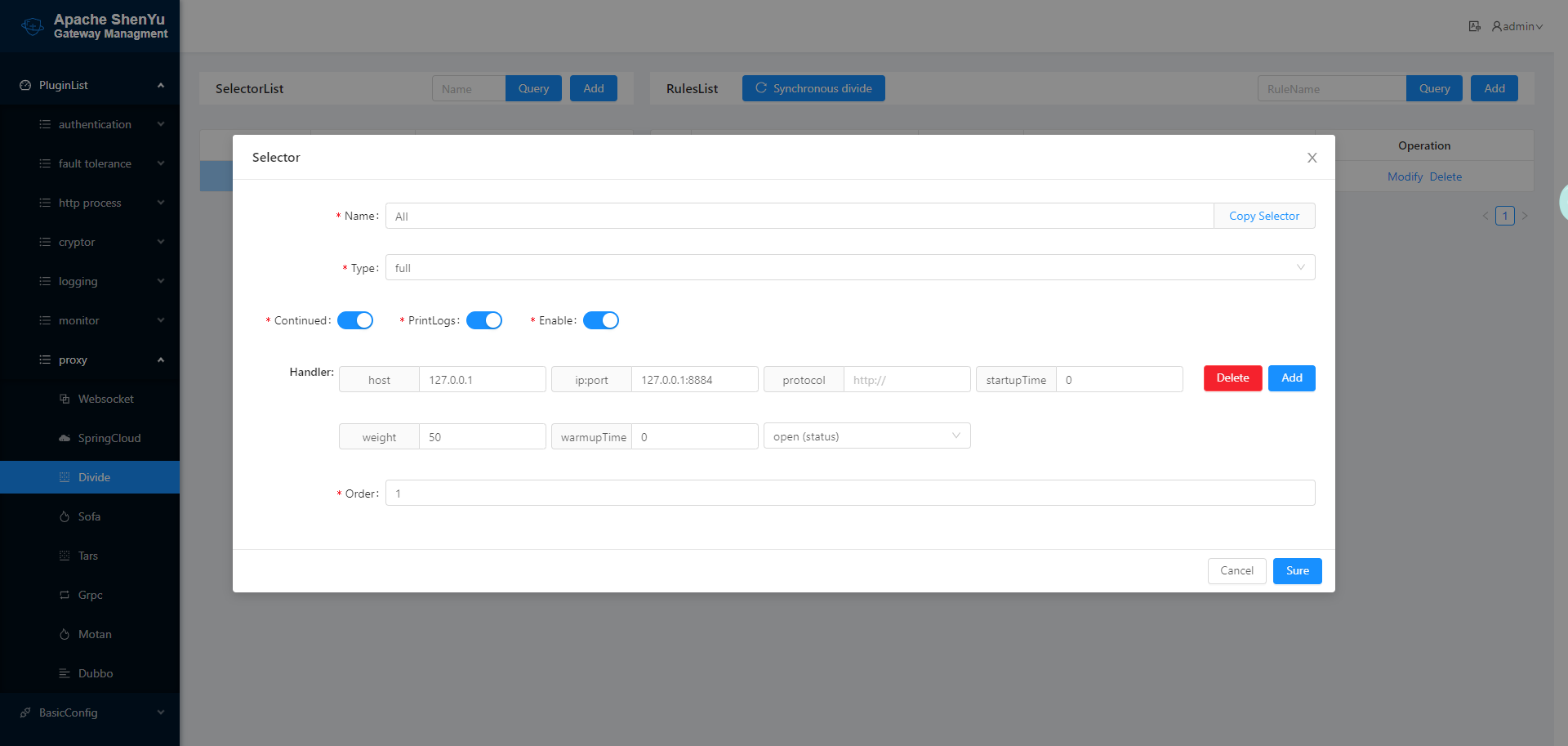 [BUG] · Issue #2743 · apache/shenyu · GitHub