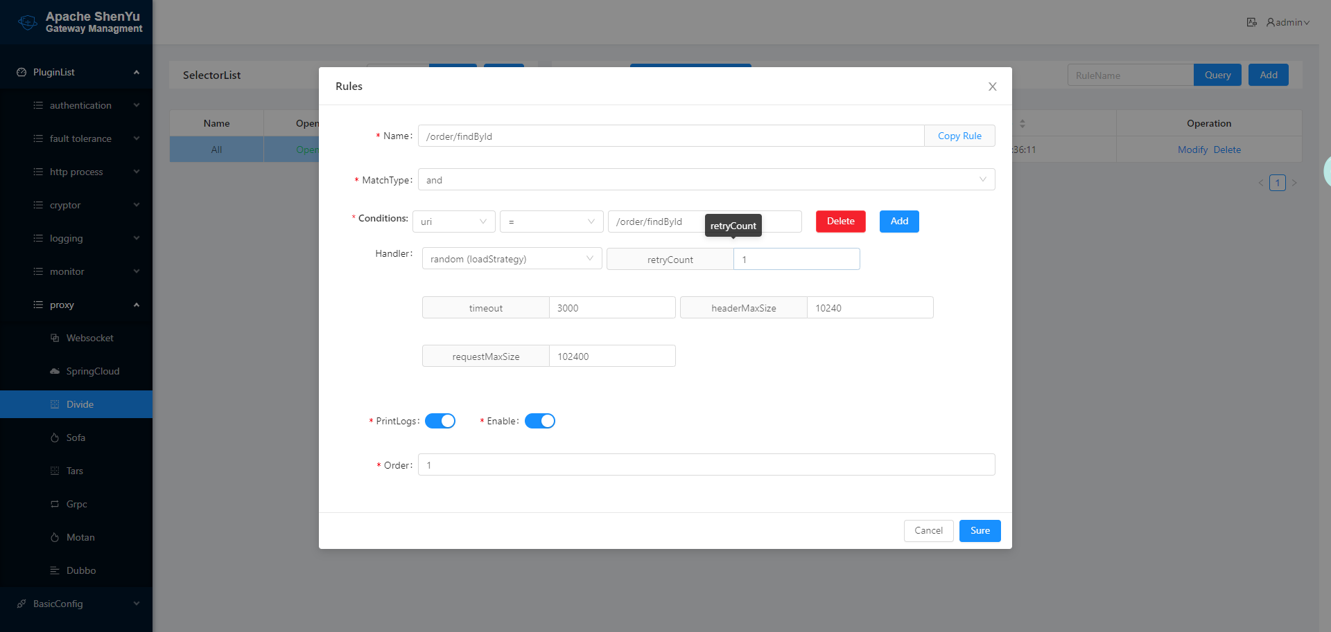 [BUG] · Issue #2743 · apache/shenyu · GitHub