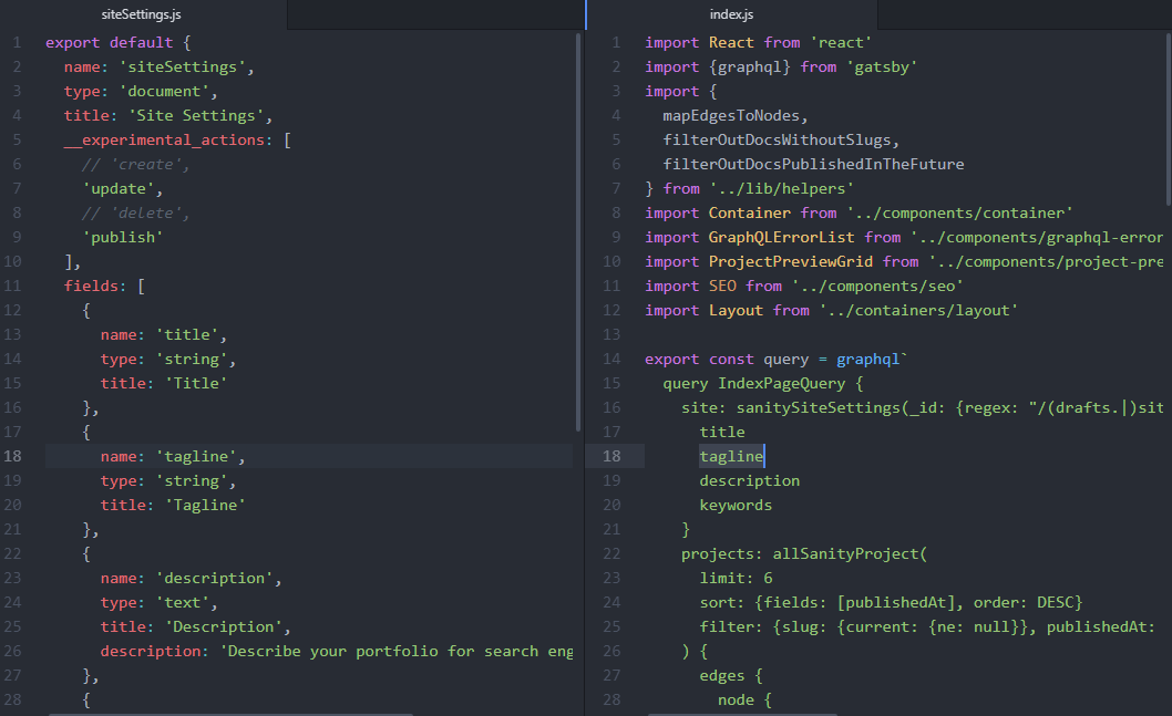 White page on Localhost:8000 · Issue #4 · sanity-io/sanity-template-gatsby-portfolio · GitHub