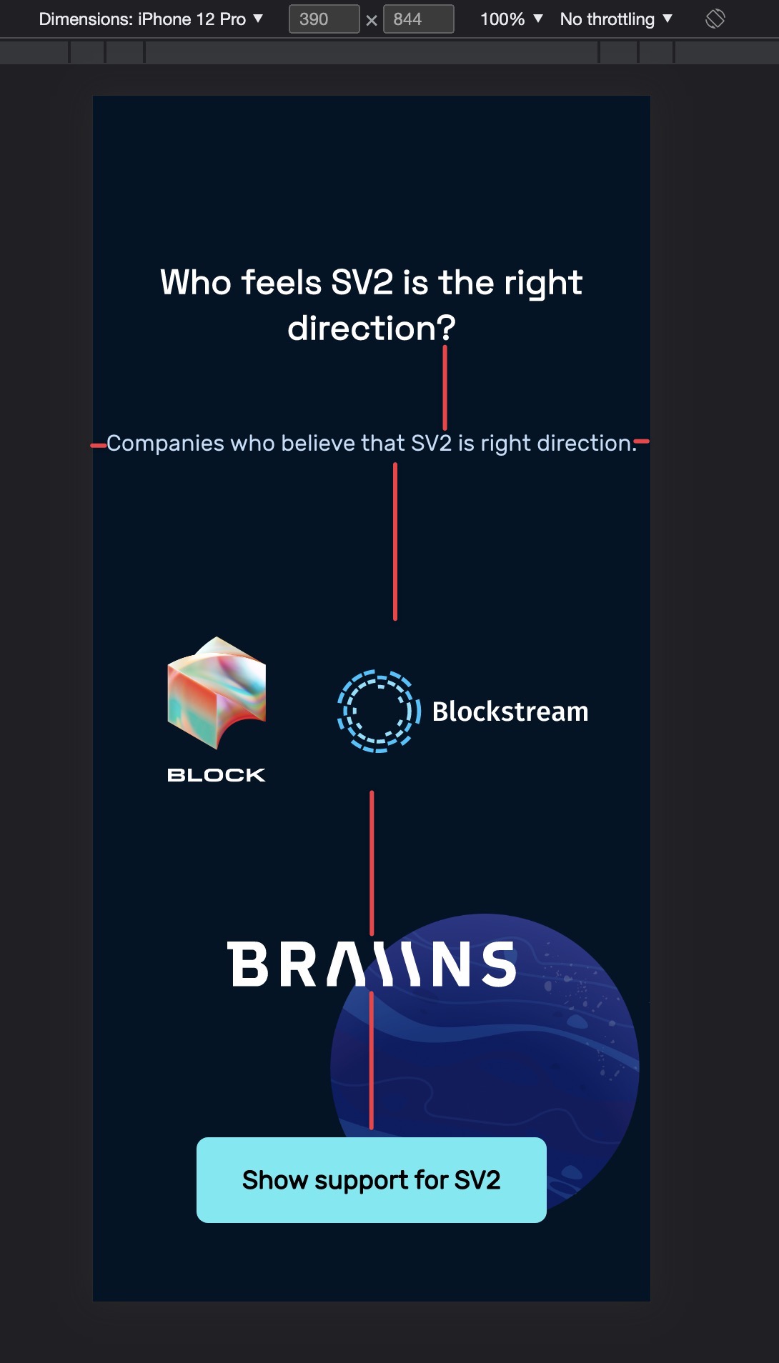 Check mobile responsiveness (spacing) on each section. · Issue #74 · stratum-mining ...