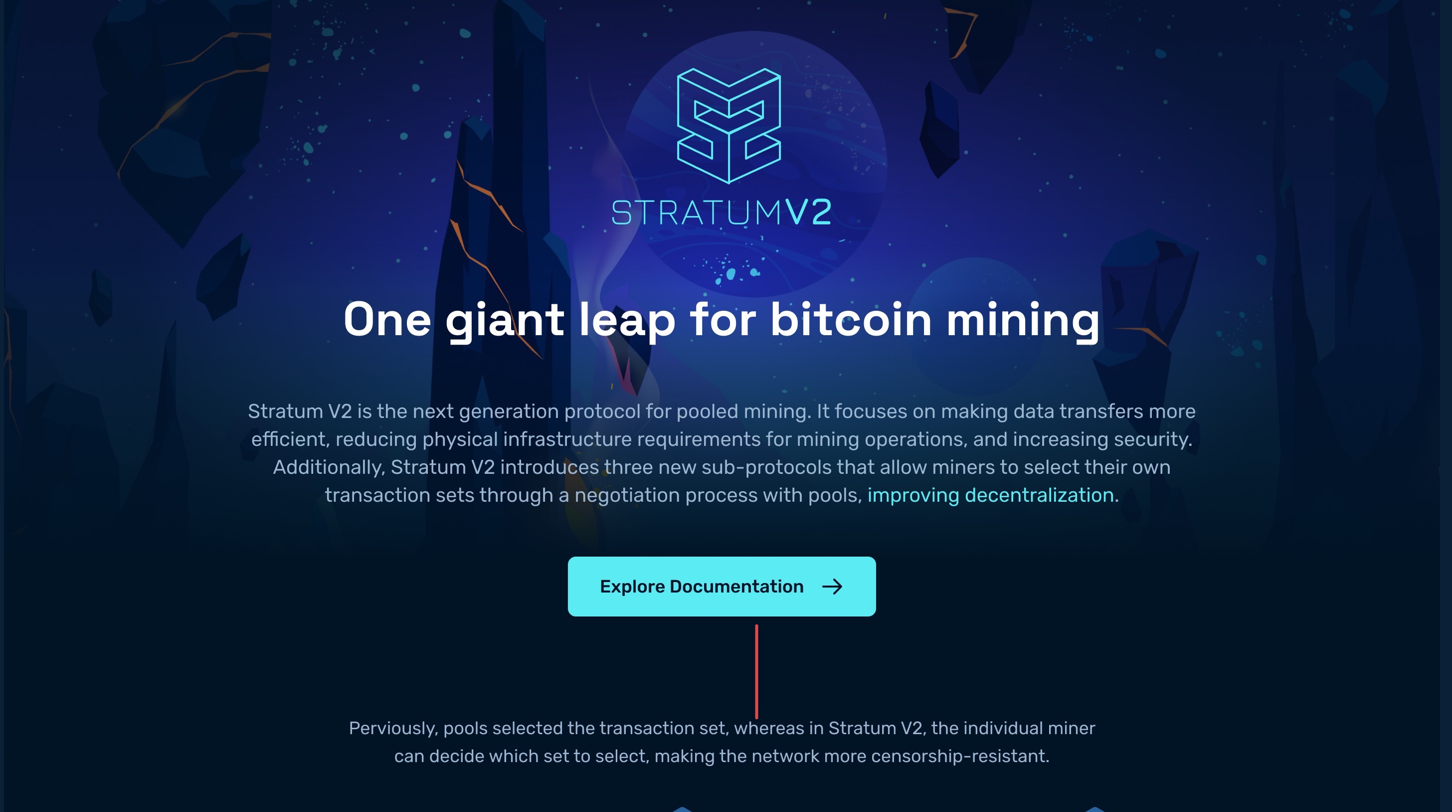 Spacing between hero button and the graphic · Issue #100 · stratum-mining/stratumprotocol.org ...