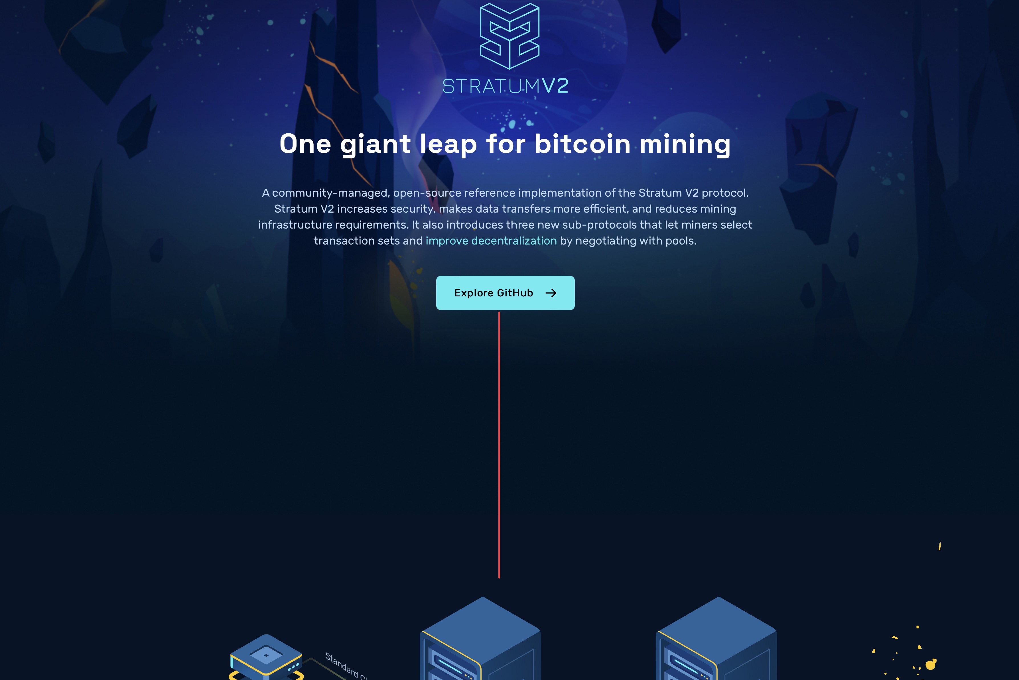 Spacing between hero button and the graphic · Issue #100 · stratum-mining/stratumprotocol.org ...