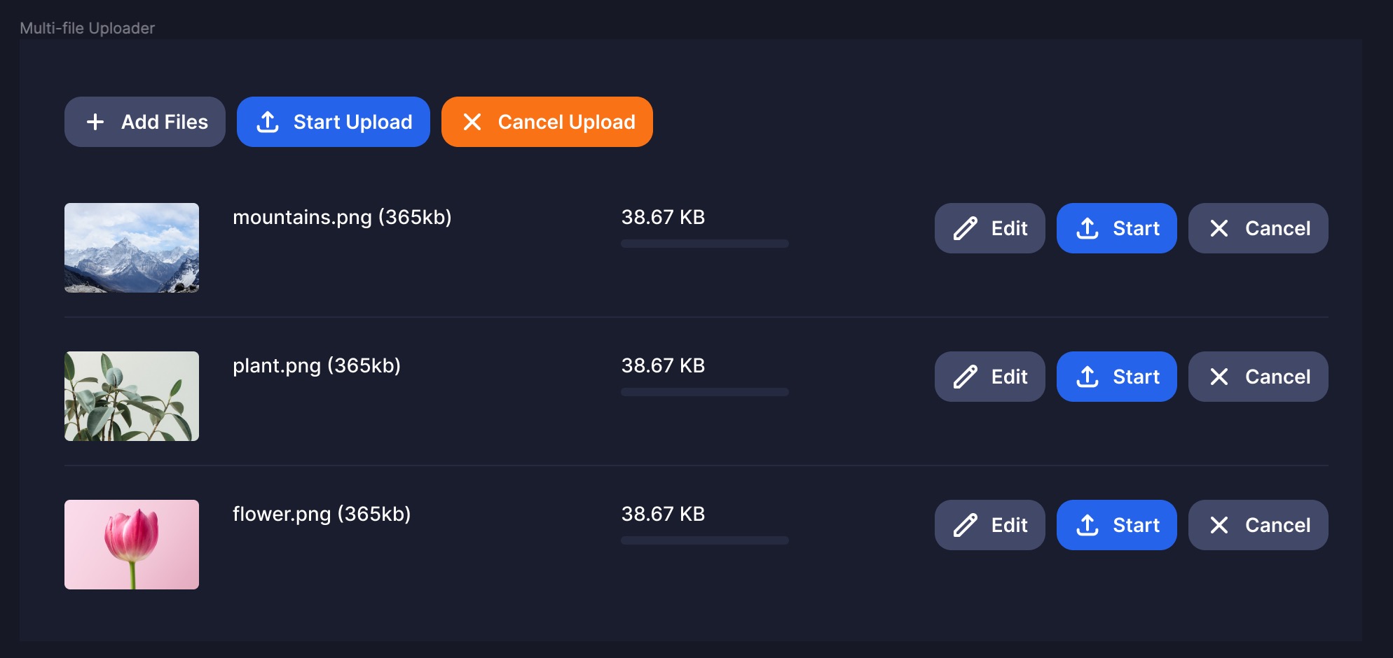 Add Multi File Uploader · Issue 14 · Saasblockstailwind Saasblocks · Github
