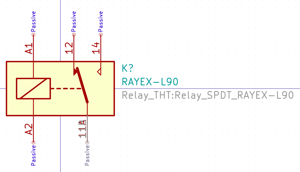 Add RAYEX ELECTRONICS L90 Series 30A Relay (!1134) · Merge requests ...