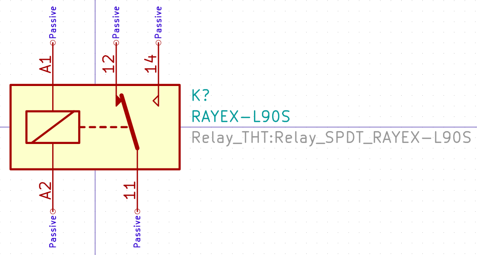 Add RAYEX ELECTRONICS L90 Series 30A Relay (!1134) · Merge requests ...