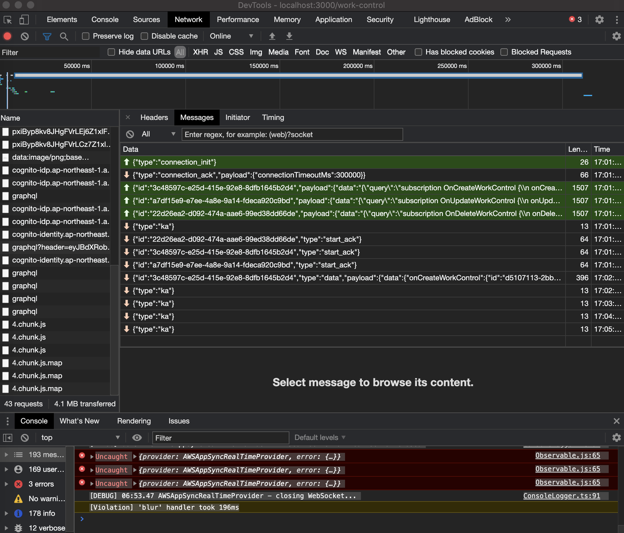 Awsappsyncrealtimeprovider Error Connection Closed · Issue 7019 · Aws Amplifyamplify Js · Github