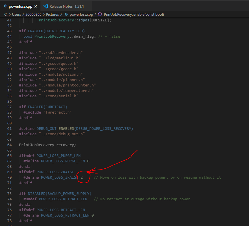 Z Raise On Powerloss Not Working · Issue 19635 · Marlinfirmwaremarlin · Github