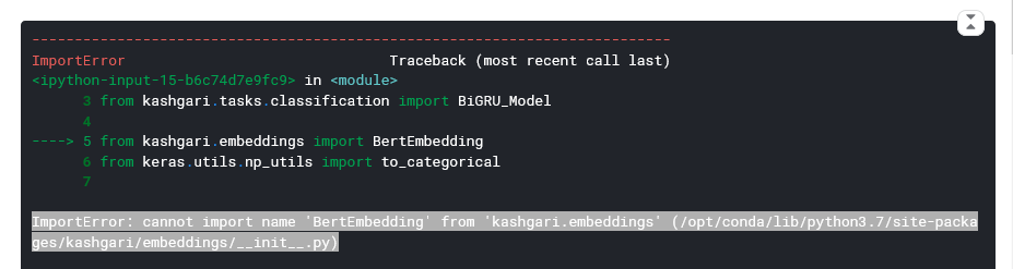 Cannot import name 'get_file' when use kashgari · Issue #355 · BrikerMan/Kashgari · GitHub