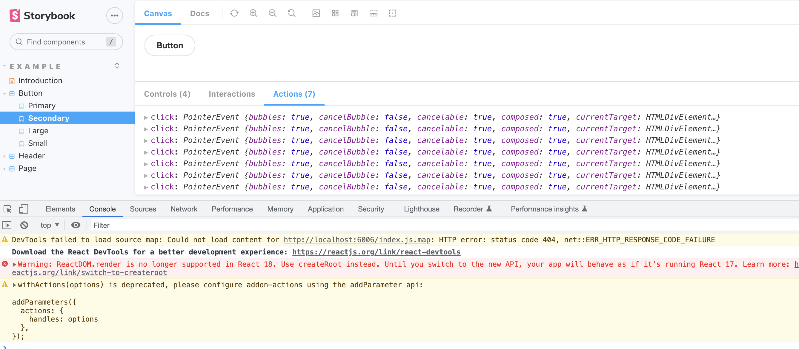 Deprecated Warning About Withactions · Issue 19567 · Storybookjsstorybook · Github 