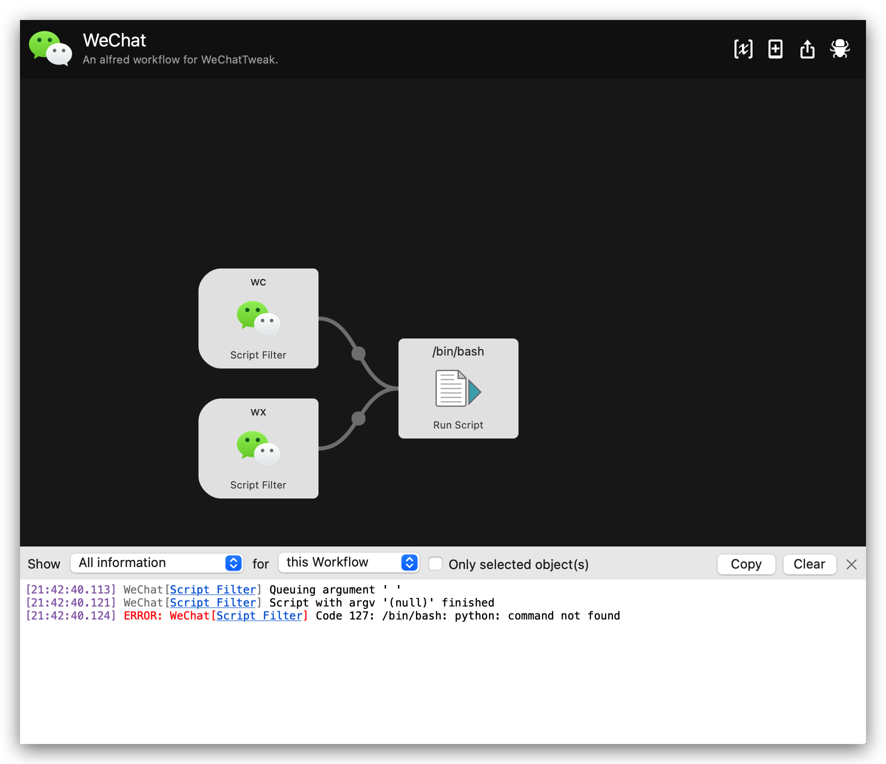 macOS 12.3官方移除python2,导致alfredworkflow无法使用 · Issue #455 · sunnyyoung/WeChatTweak-macOS · GitHub