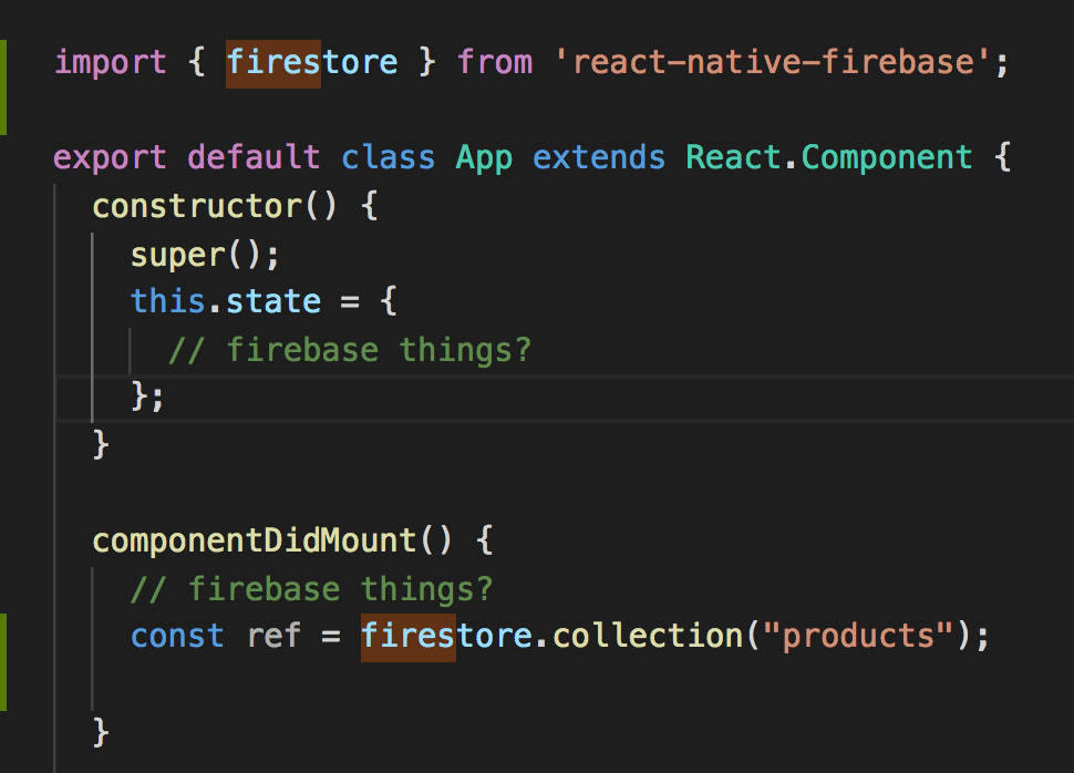 Cannot Read Property Collection Of Undefined · Issue 1263 · Invertase React Native Firebase